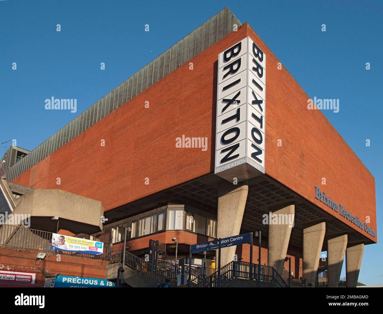 Brixton Recreation Centre, Brixton, Lambeth, Greater London Authority ...
