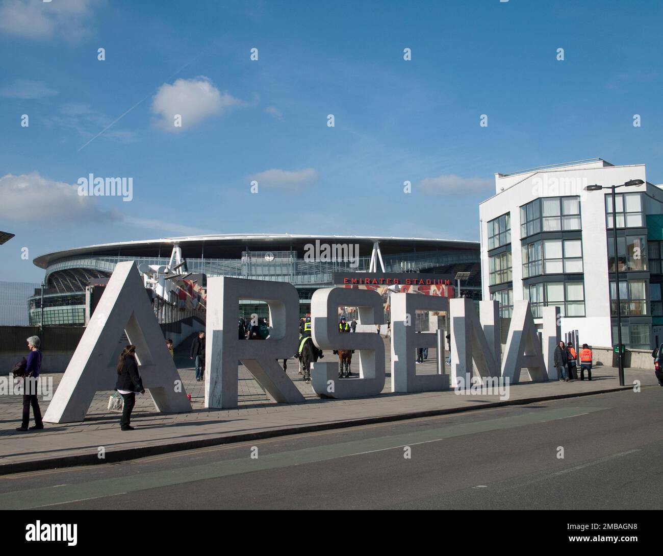 Emirates Stadium, Islington, Greater London Authority, 2012. Large ...