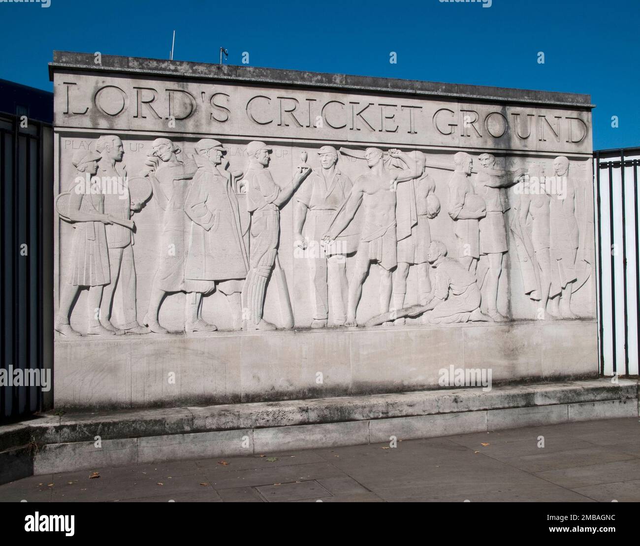 Lords Cricket Ground, Relief Sculpture, St John's Wood, City of ...