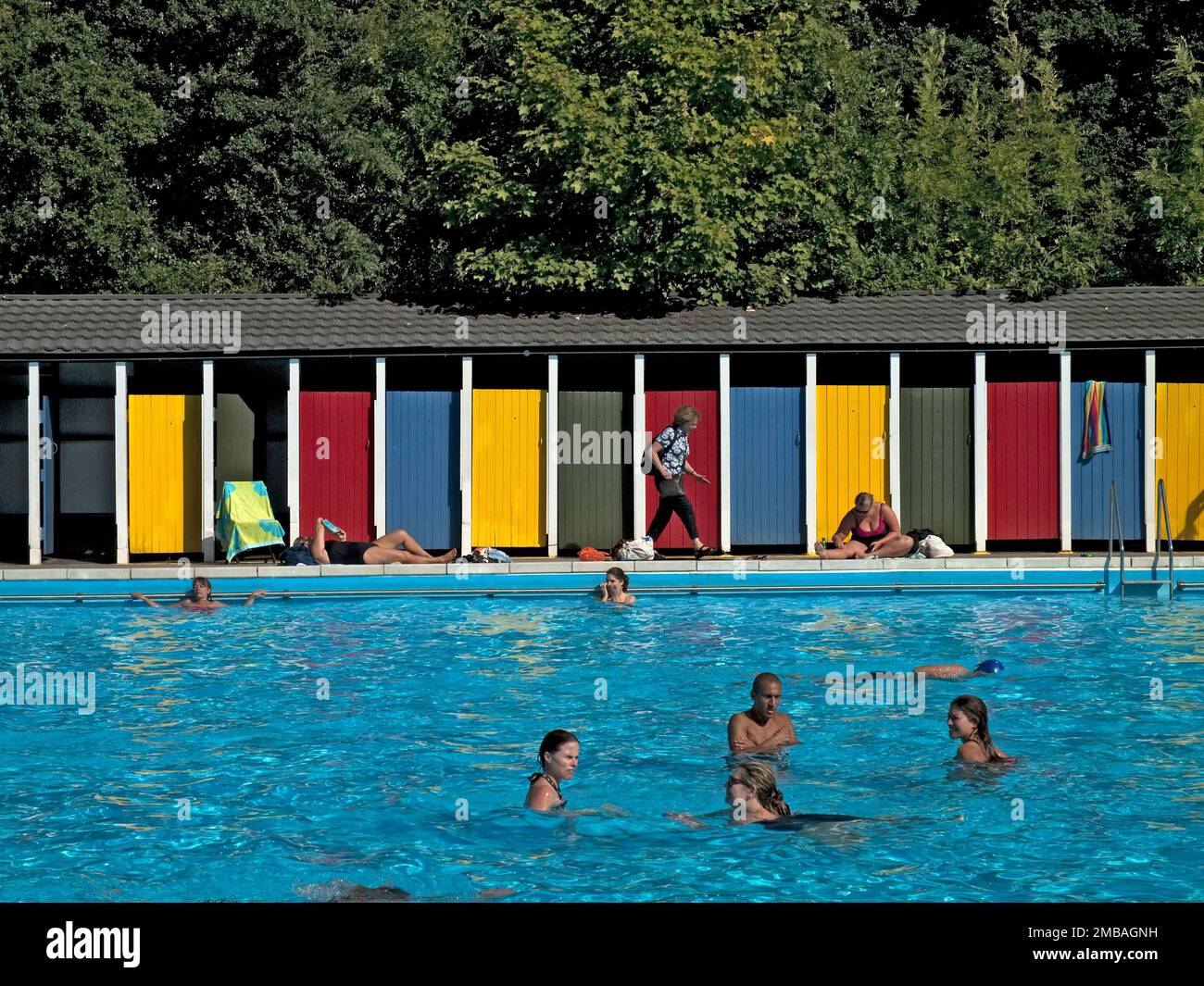 Tooting Bec Lido, Tooting Bec Road, Streatham, Wandsworth, Greater ...