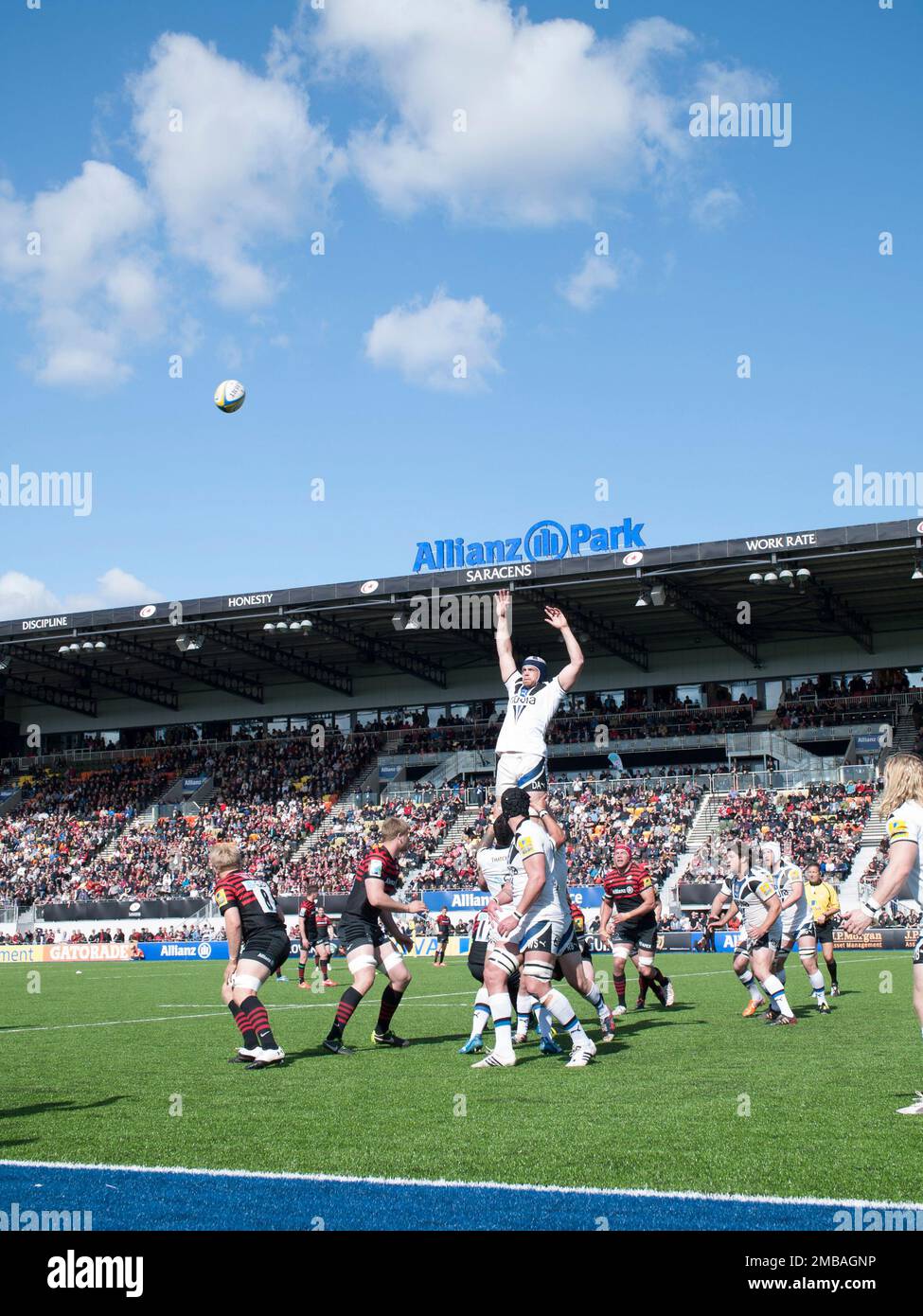 Allianz Park, Hendon, Barnet, Greater London Authority, 2013. Rugby ...