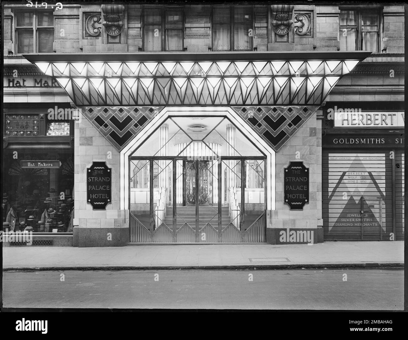 Strand Palace Hotel, Strand, City of Westminster, Greater London ...