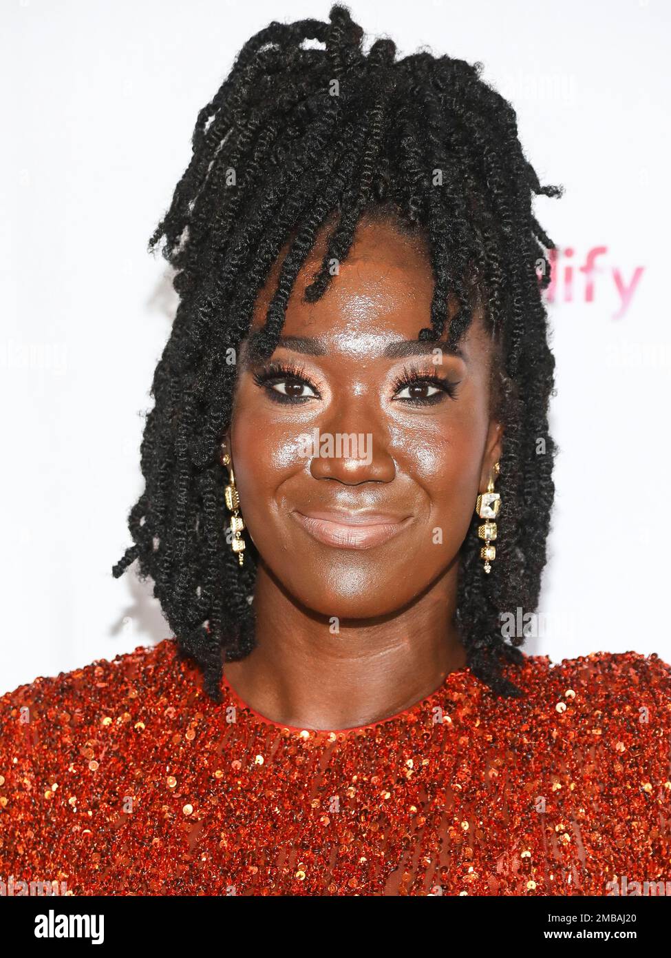 Actor Amber Iman attends the Black Women on Broadway Awards at the ...