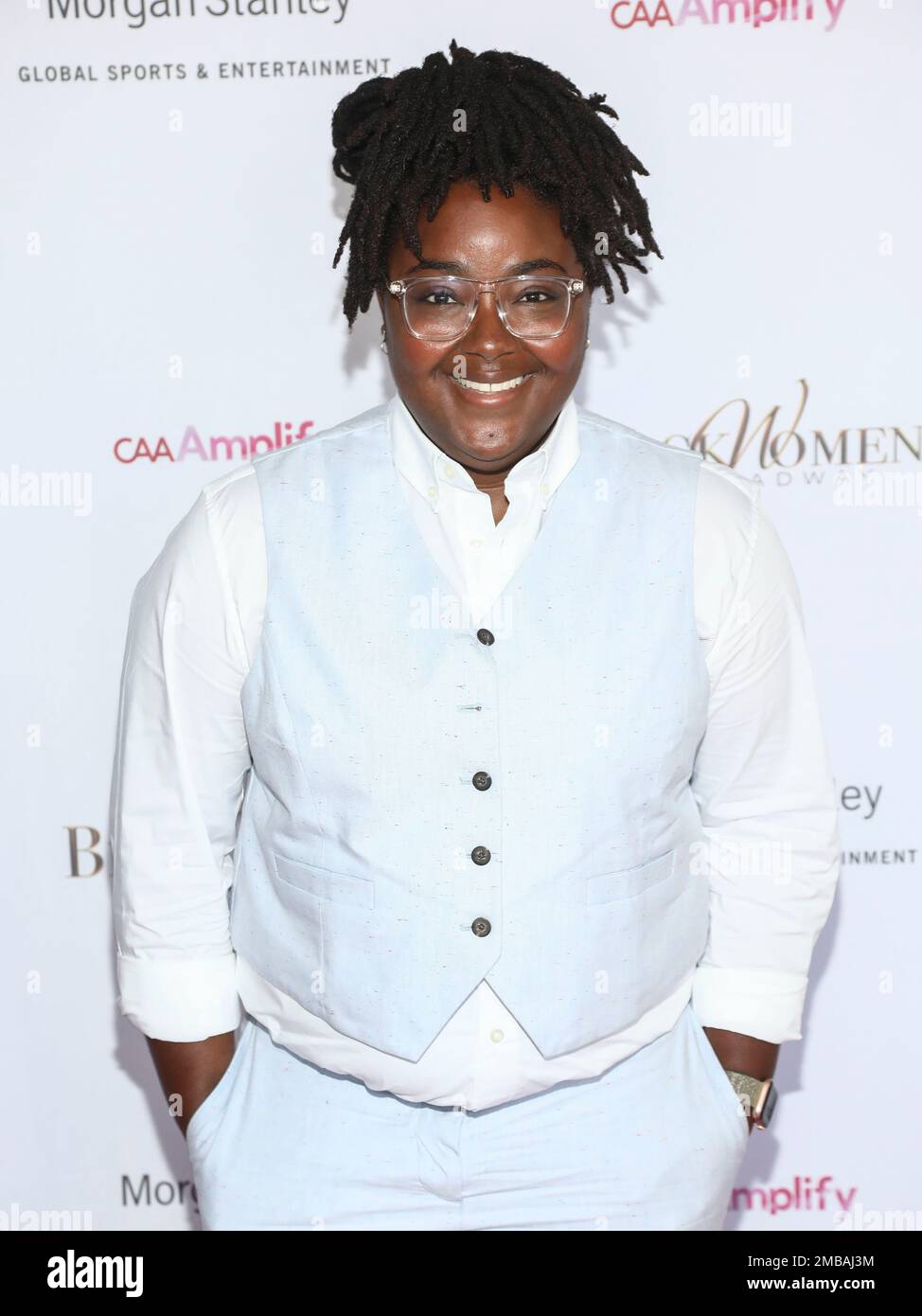 Playwright C.A. Johnson attends the Black Women on Broadway Awards at ...