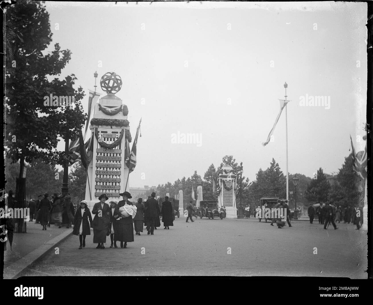 The Mall, City of Westminster, Greater London Authority, 1919. A view ...