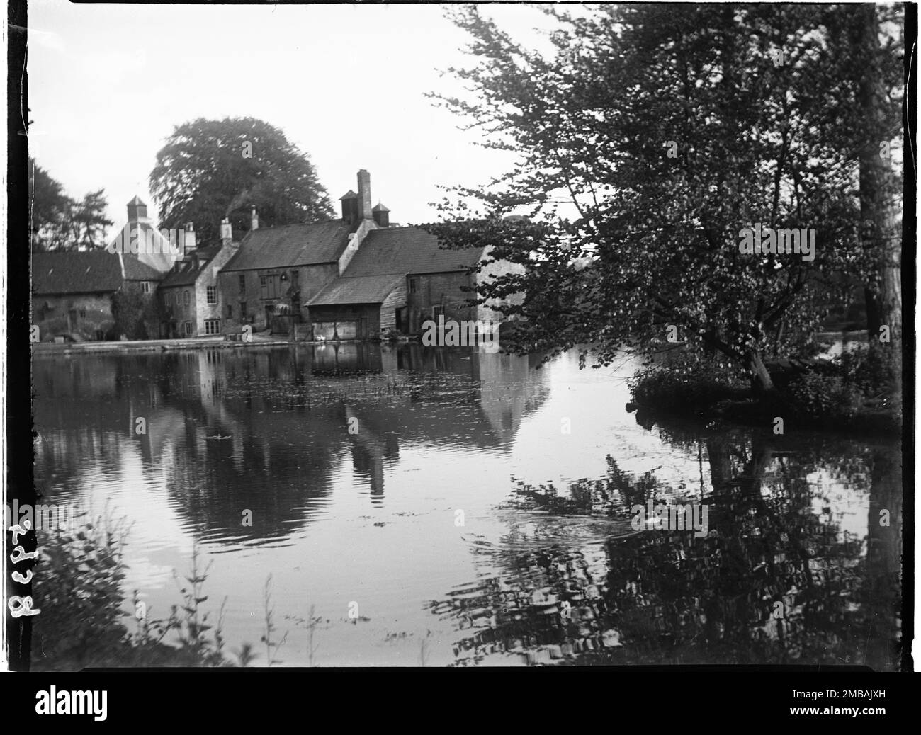 Donnington Brewery, Donnington, Cotswold, Gloucestershire, 1928. A view ...
