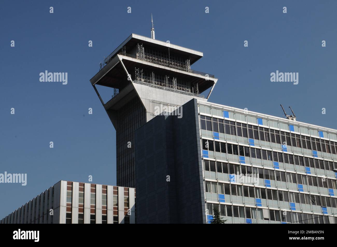 The CETIN building complex in Zizkov, Prague 3, Czech Republic, March ...