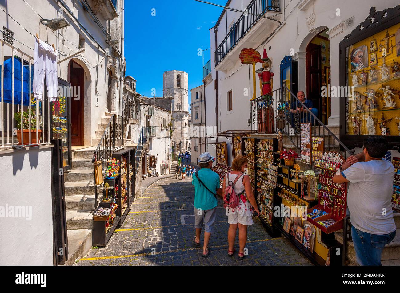 Italy Apulia - Monte Sant'Angelo - St Michael the Archangel sanctuary ...