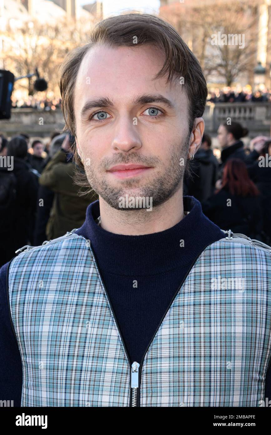 Paris, France. 20th Jan, 2023. Lucas Hauchard (Squeezie) attends the ...