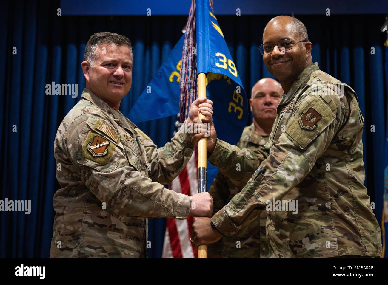 Col. Christopher Robinson, incoming 39th Mission Support Group ...