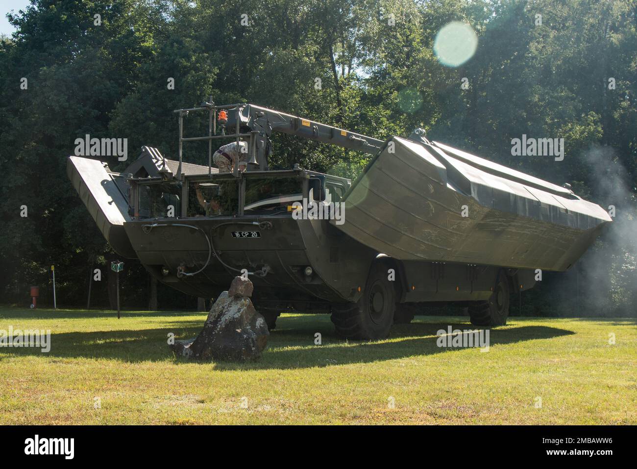 Senior military leaders from NATO and Partner nations observe the ...