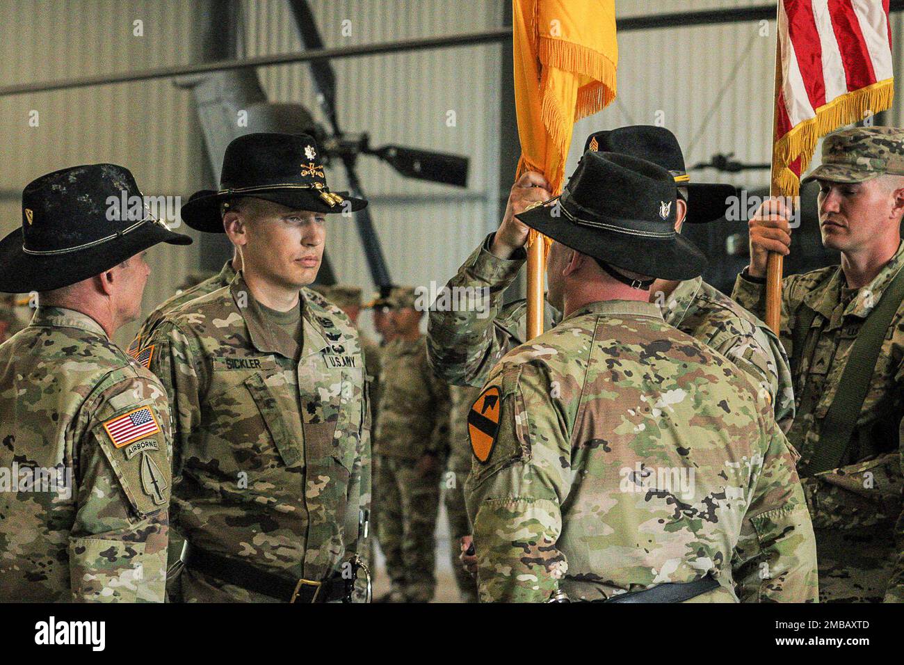 HOHENFELS, Germany—1st Air Cavalry Brigade held a change of command ...