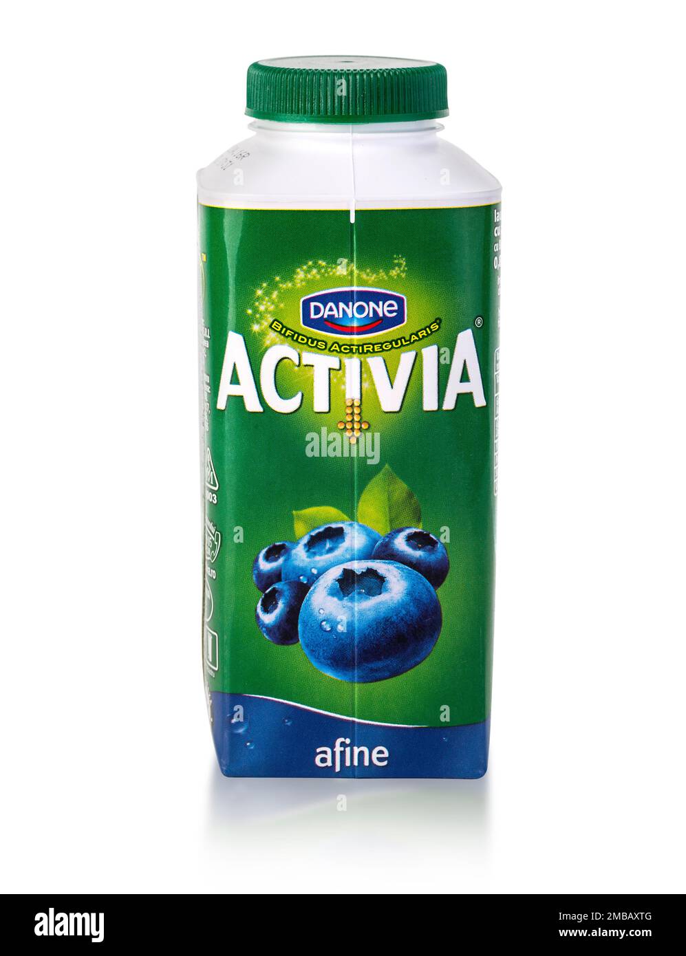 CHISINAU, MOLDOVA - March 25, 2016. Danone Atctivia Natur. Activia is ...
