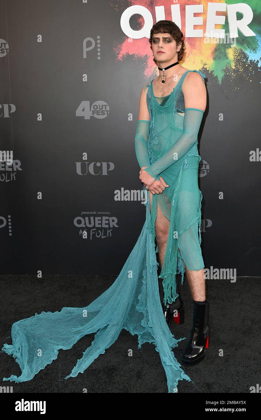 Fin Argus arrives at the premiere of "Queer As Folk" on Friday, June, 3 ...