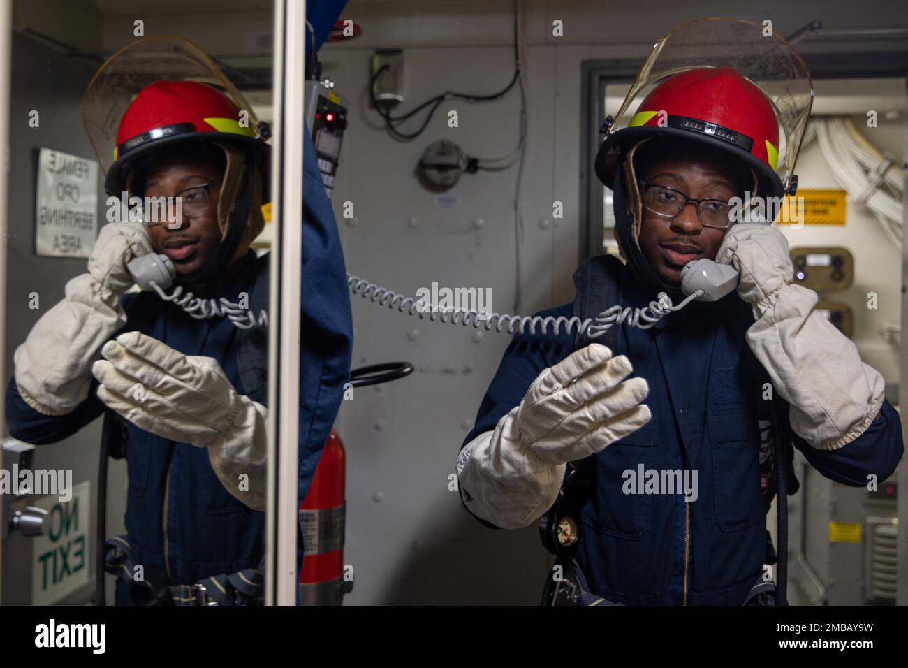 Internal voice communication system hi-res stock photography and images ...