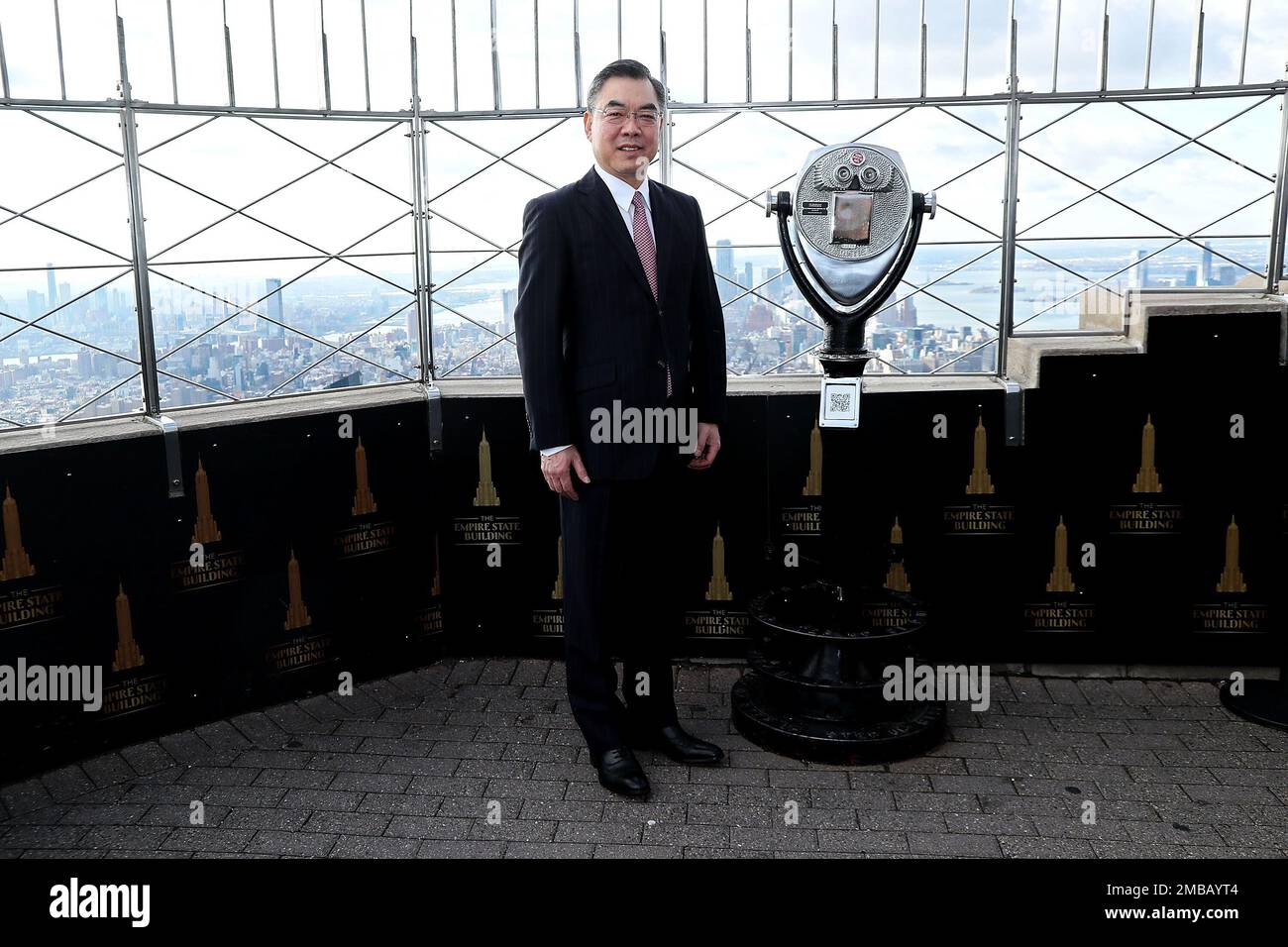 New York, NY, USA. 20th Jan, 2023. Huang Ping, Consulate General of ...