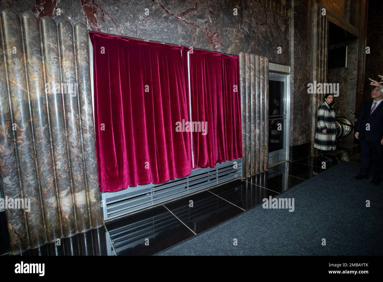 New York, NY, USA. 20th Jan, 2023. Atmosphere at the ceremonial ...