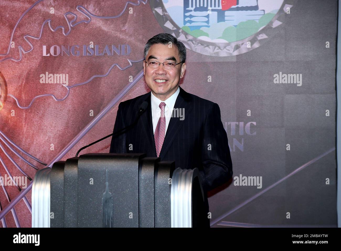 New York, NY, USA. 20th Jan, 2023. Huang Ping, Consulate General of ...