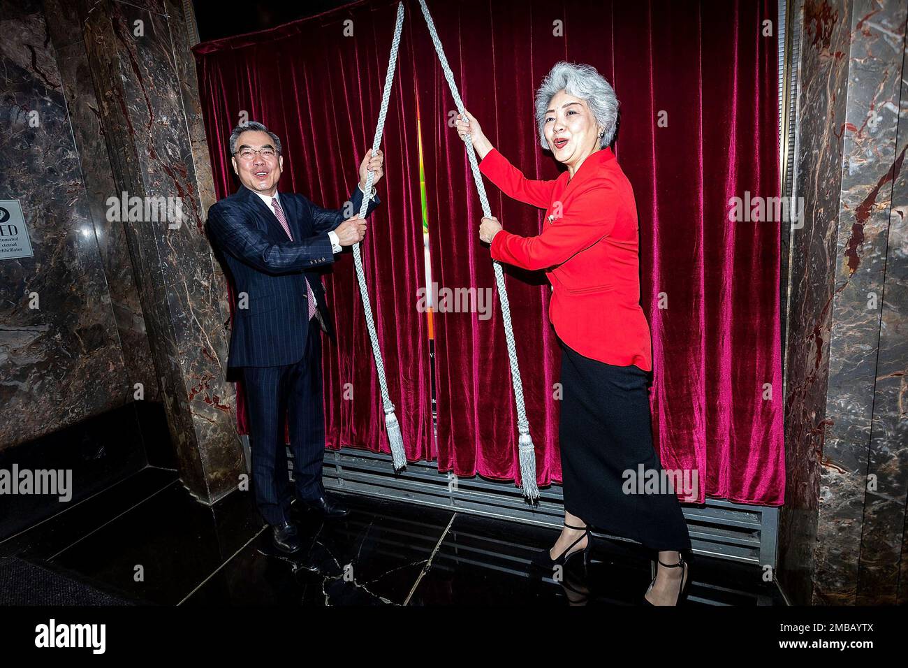 New York, NY, USA. 20th Jan, 2023. Huang Ping, Consulate General of ...