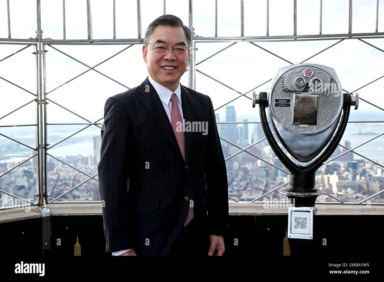 New York, NY, USA. 20th Jan, 2023. Huang Ping, Consulate General of ...