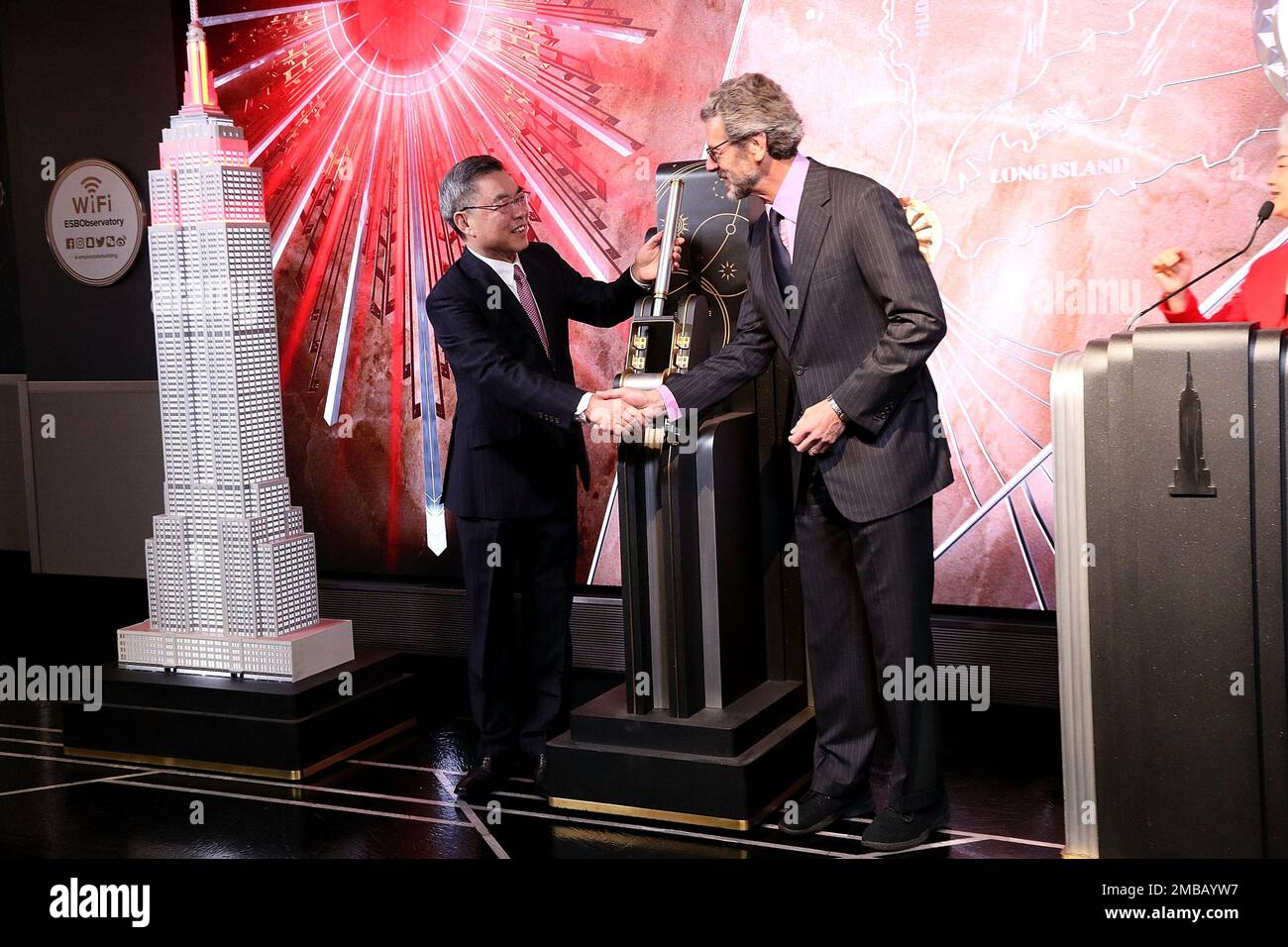 New York, NY, USA. 20th Jan, 2023. Huang Ping, Consulate General of ...