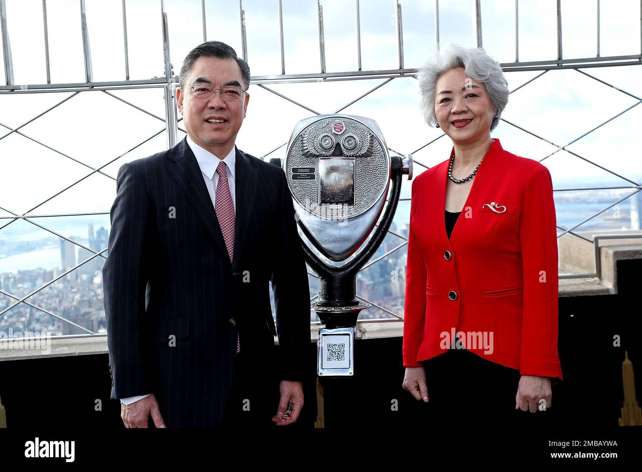New York, NY, USA. 20th Jan, 2023. Huang Ping, Consulate General of ...