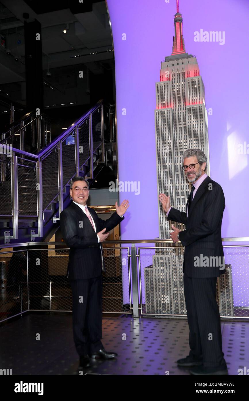 New York, NY, USA. 20th Jan, 2023. Huang Ping, Consulate General of ...