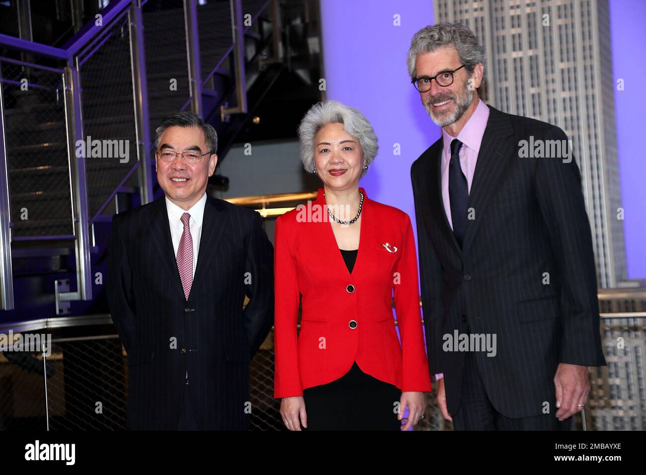 New York, NY, USA. 20th Jan, 2023. Huang Ping, Consulate General of ...