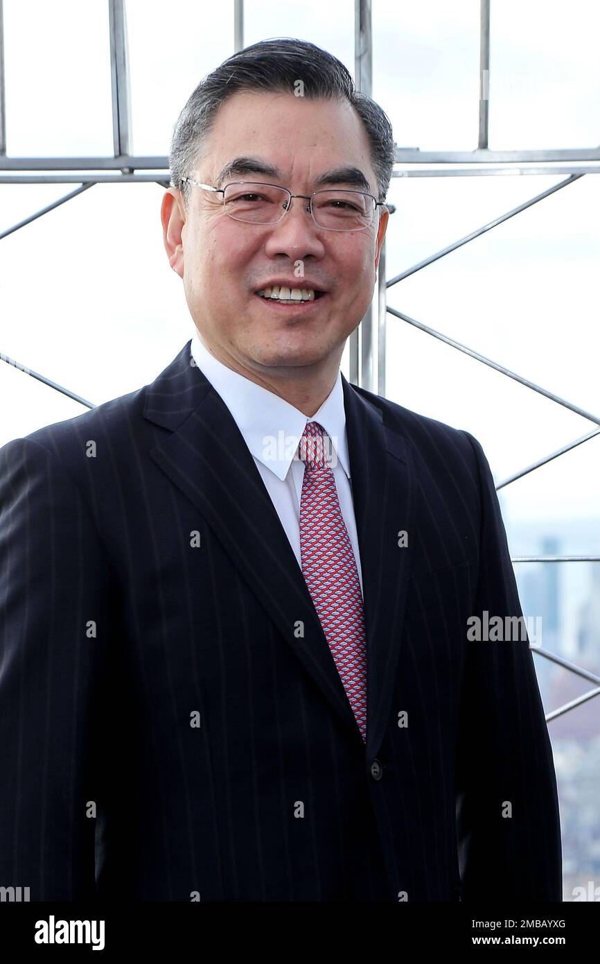 New York, NY, USA. 20th Jan, 2023. Huang Ping, Consulate General of ...