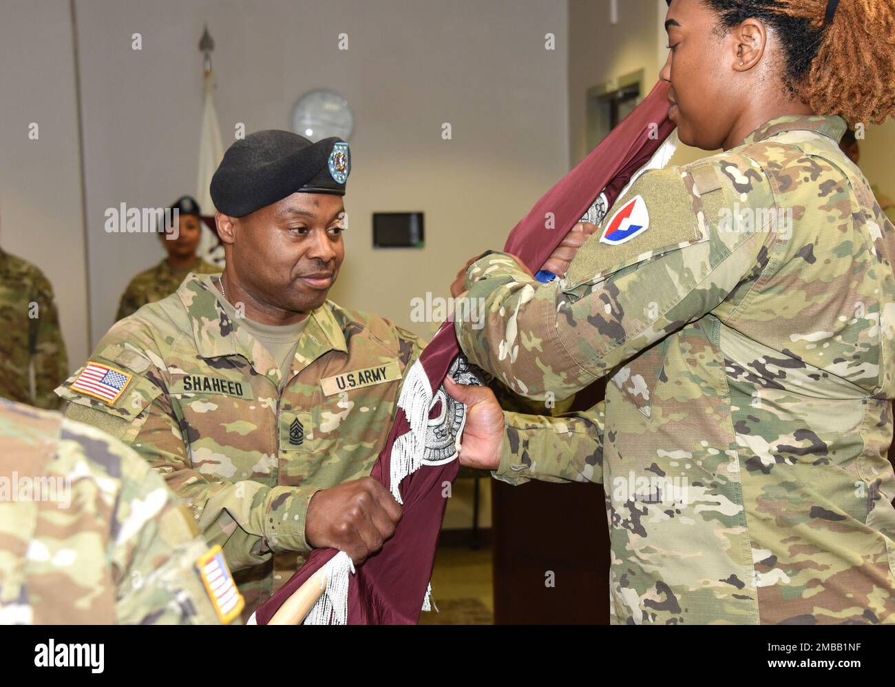 Army Medical Logistics Command senior enlisted leader Sgt. Maj. Akram ...