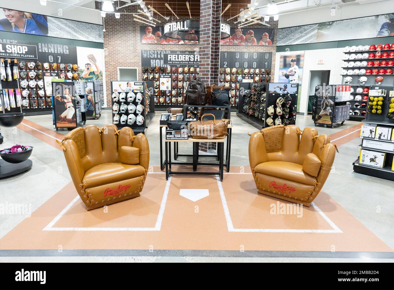 IMAGE DISTRIBUTED FOR DICK'S HOUSE OF SPORT- MINNETONKA - Two Rawlings ...