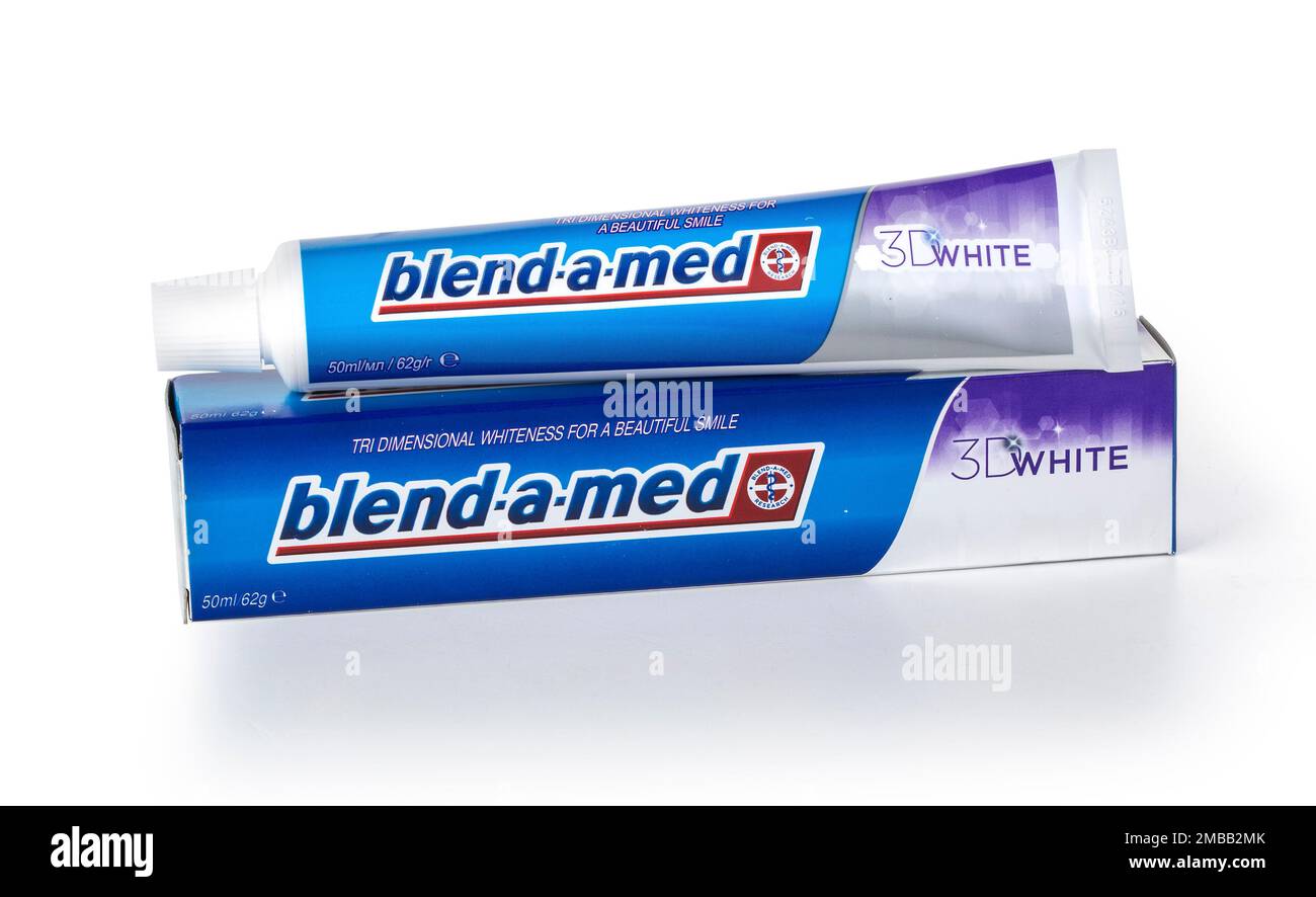 Plastic tube toothpaste 3d Cut Out Stock Images & Pictures - Alamy