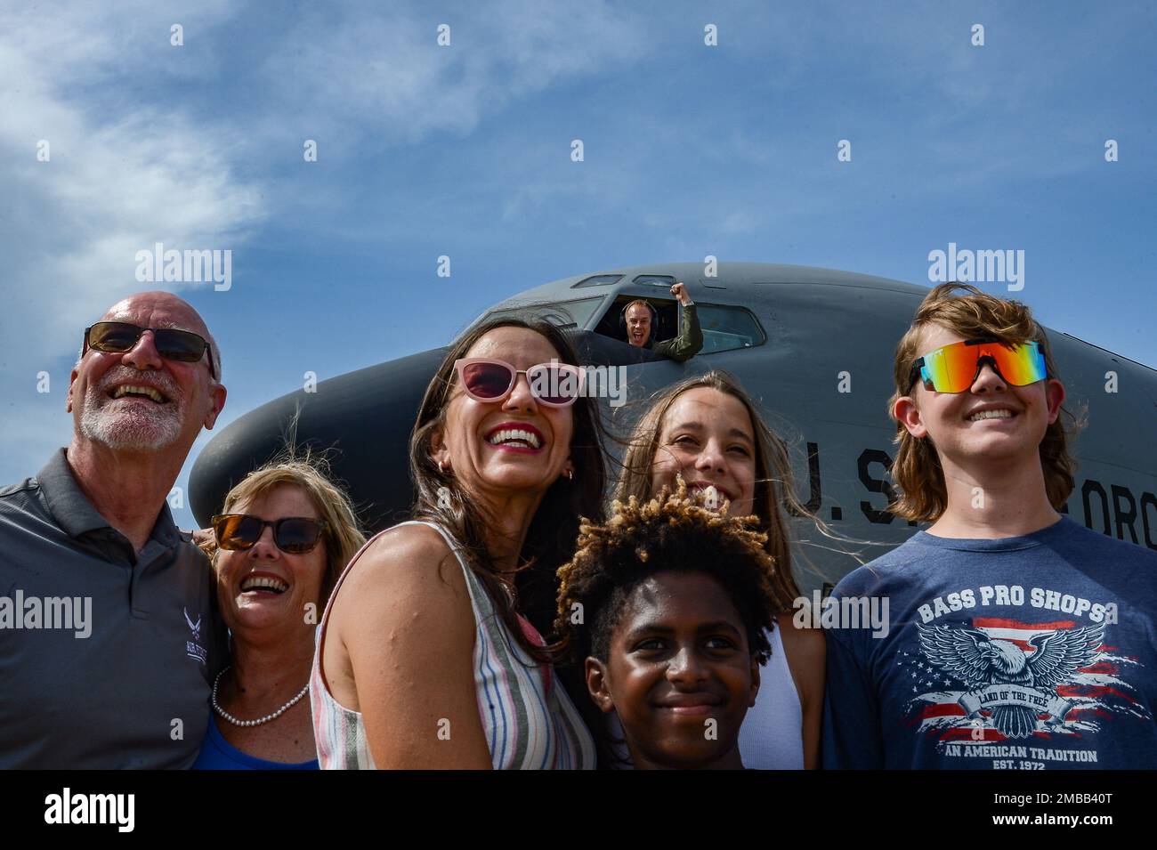 U.S. Air Force Col. Benjamin Jonsson, 6th Air Refueling Wing commander ...