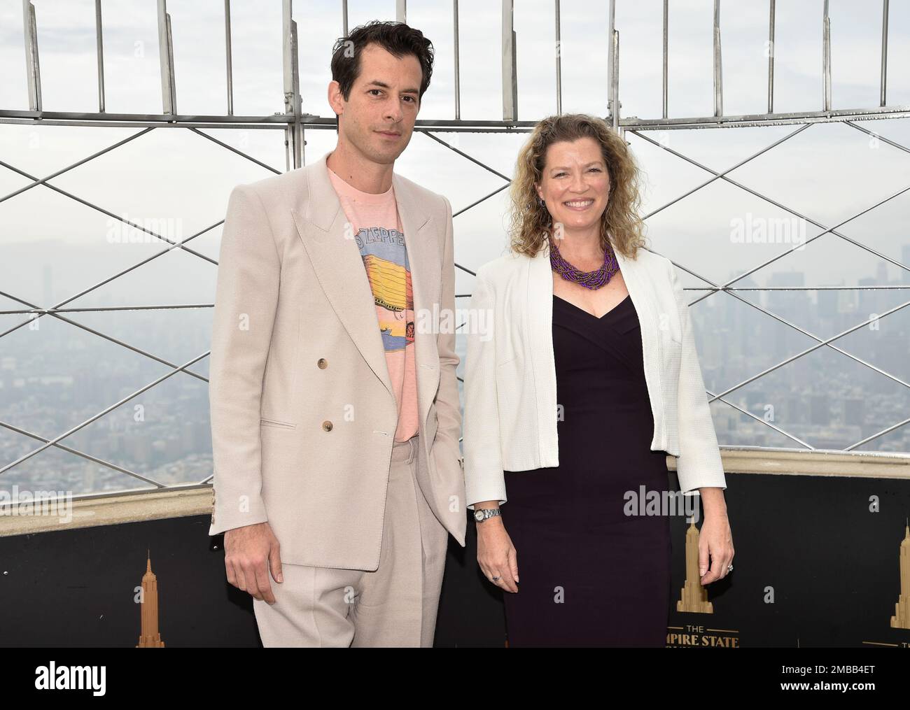 Record producer Mark Ronson, left, and British Consul General to New ...