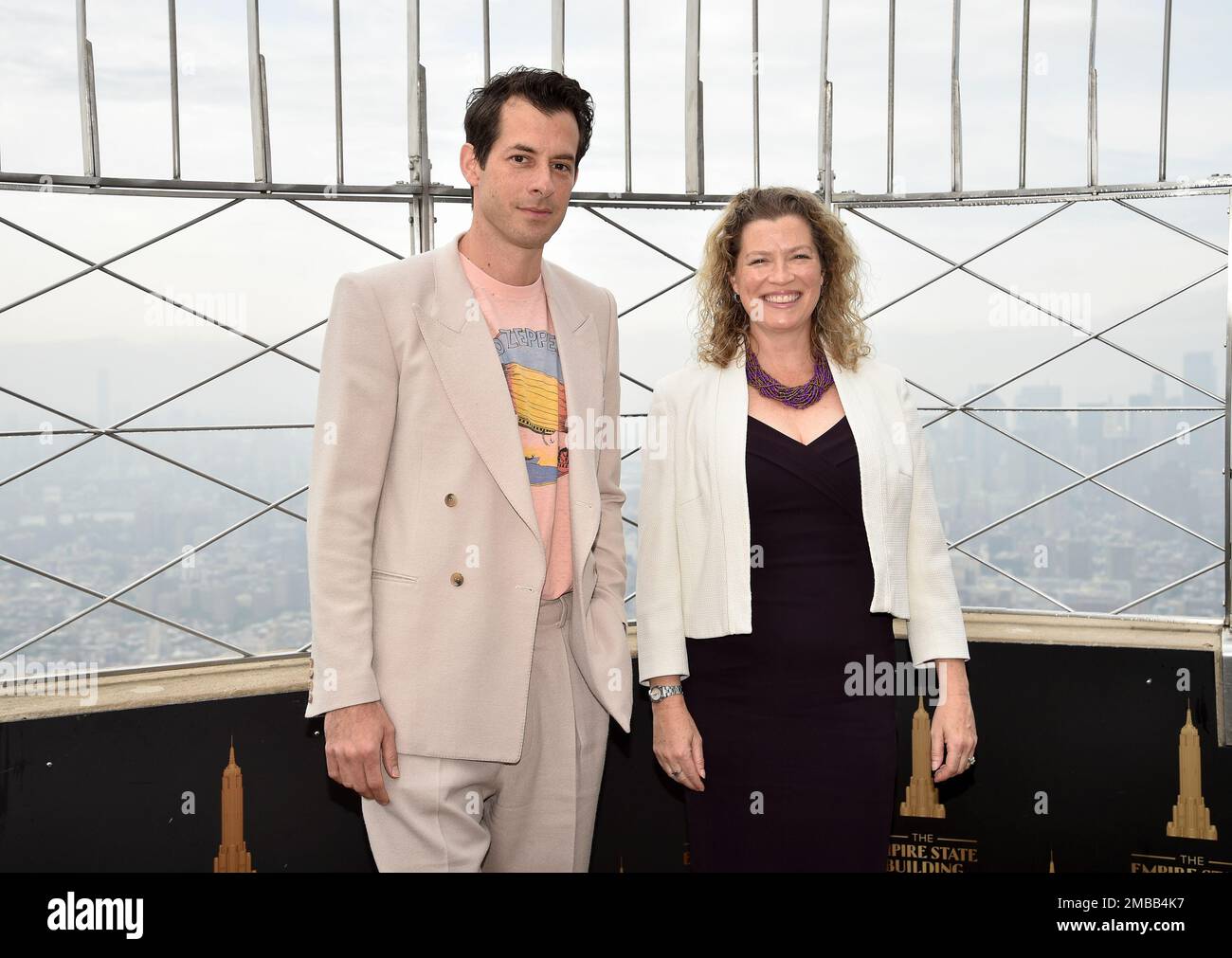 Record producer Mark Ronson, left, and British Consul General to New ...