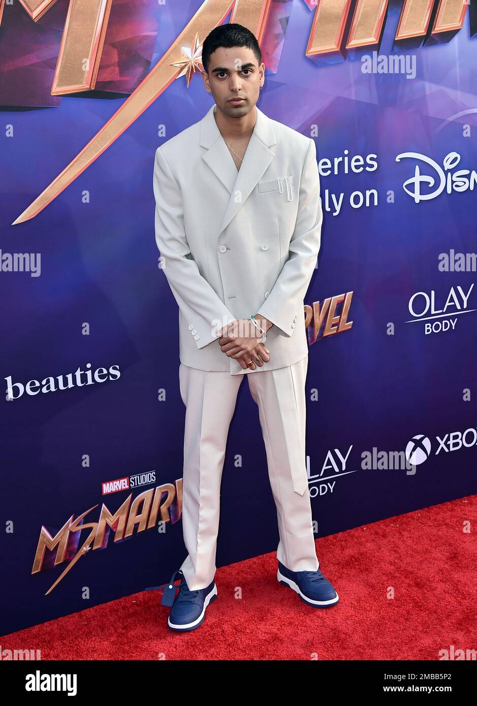 Rish Shah arrives at the premiere of "Ms. Marvel," Thursday, June 2 ...
