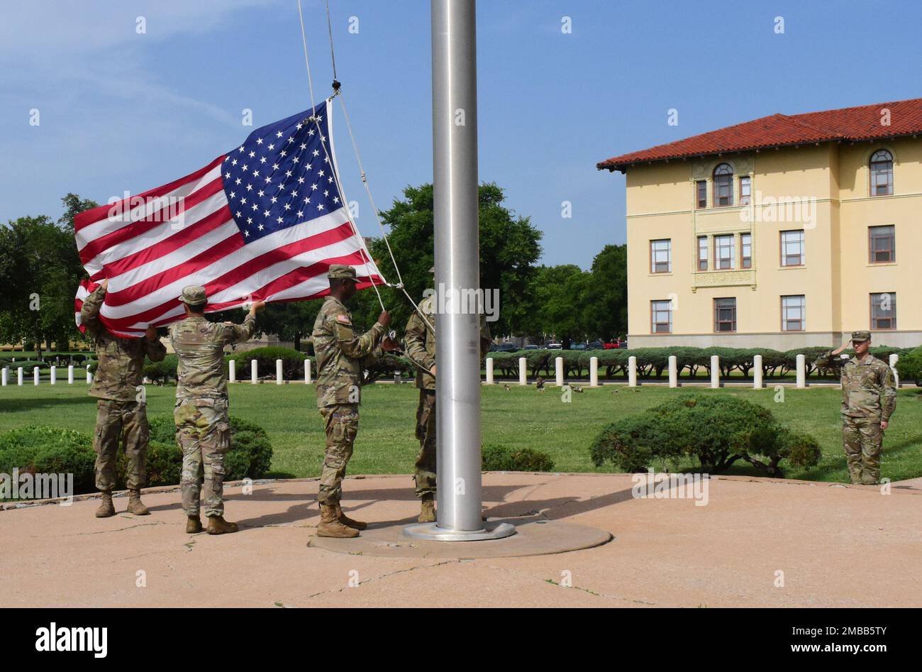 Soldiers from Headquarters and Headquarters Battery, 75th Field ...