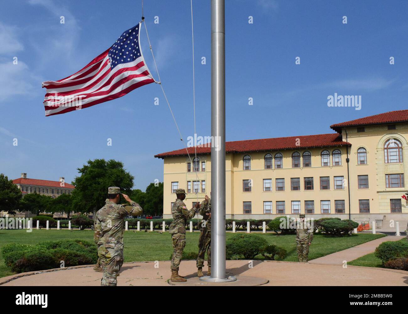 The flag is to remain on display for 24 hours in observance of Flag Day ...