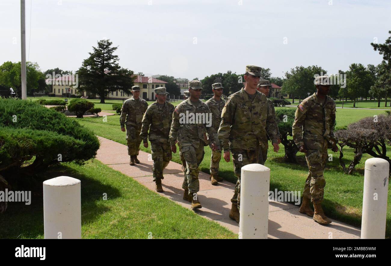Soldiers from Headquarters and Headquarters Battery, 75th Field ...