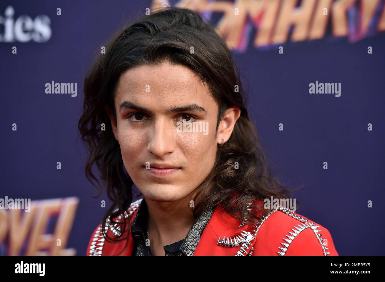 Aramis Knight arrives at the premiere of "Ms. Marvel," Thursday, June 2 ...