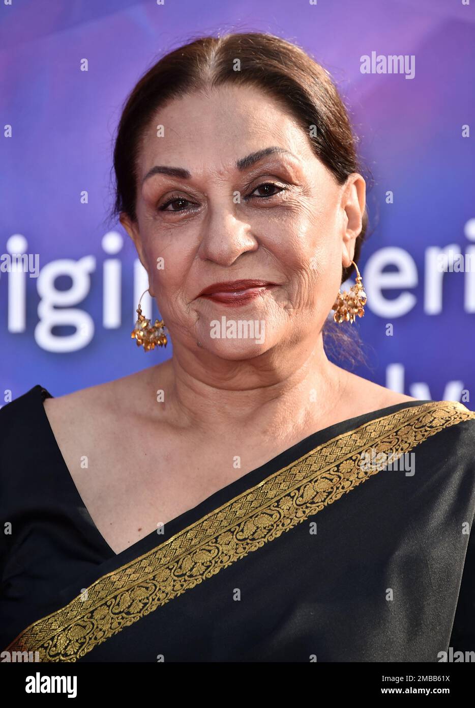 Samina Ahmed arrives at the premiere of "Ms. Marvel," Thursday, June 2 ...