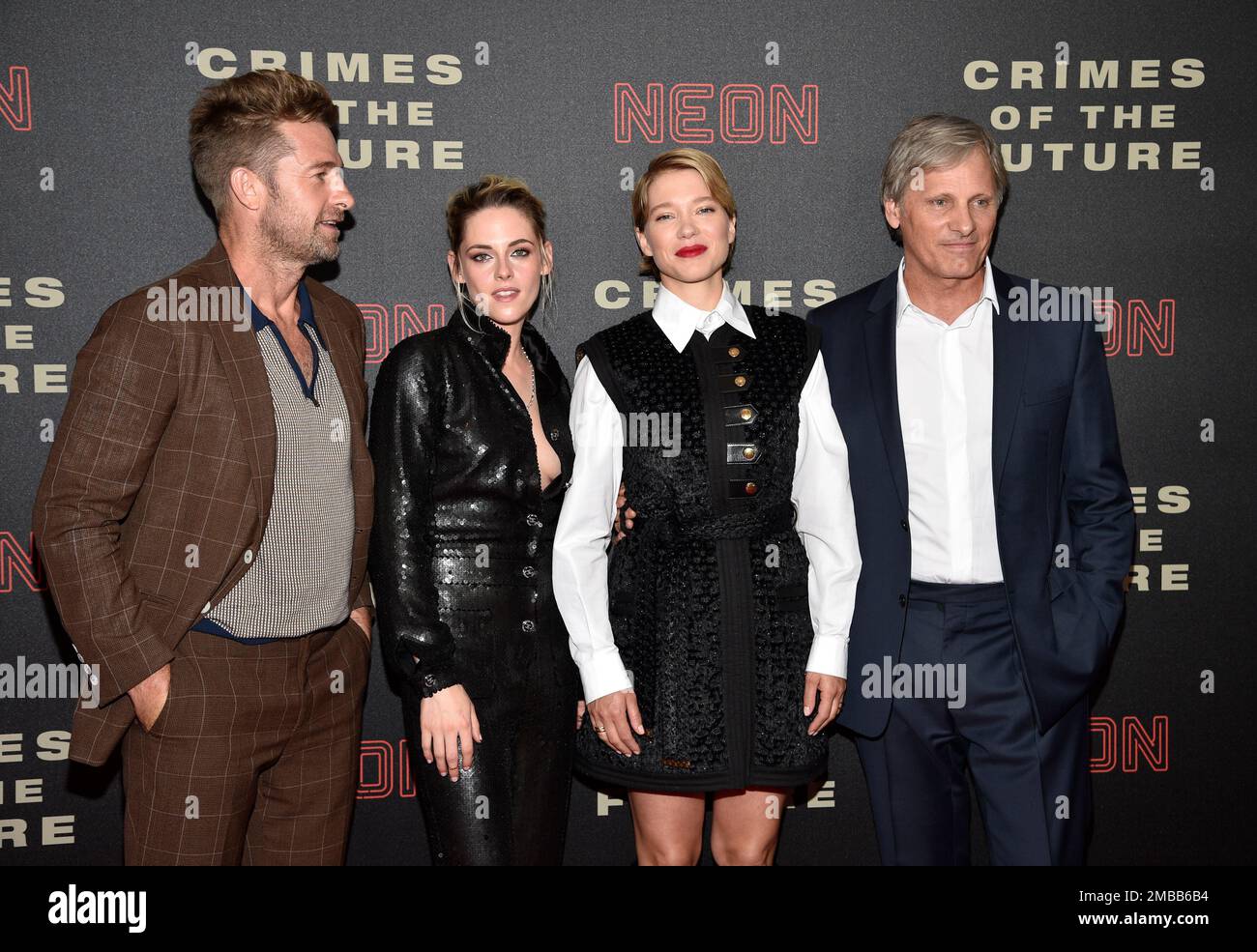 Actors Scott Speedman, left, Kristen Stewart, Lea Seydoux and Viggo ...