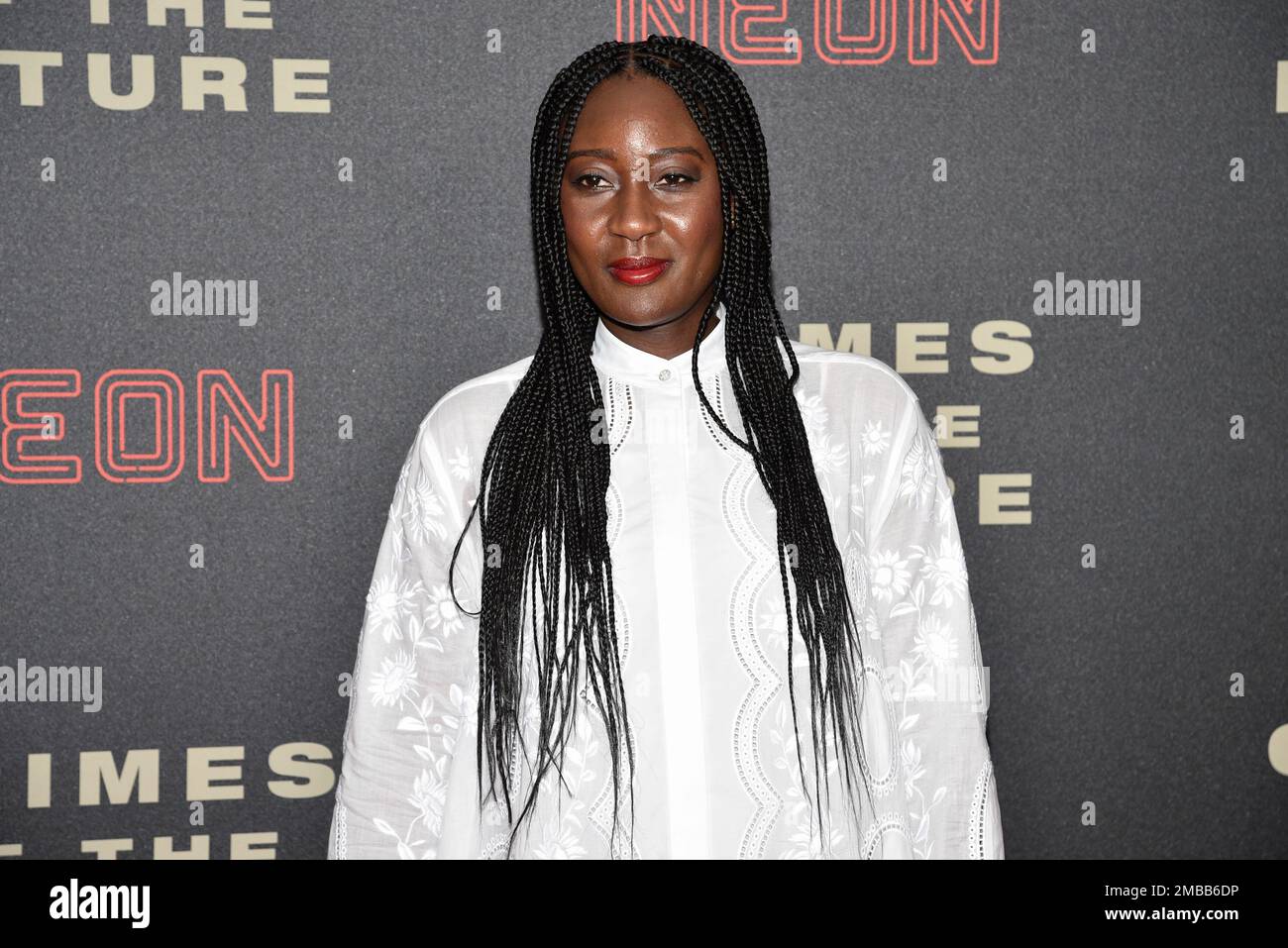 Ellie Foumbi attends the "Crimes of the Future" premiere at the Walter ...