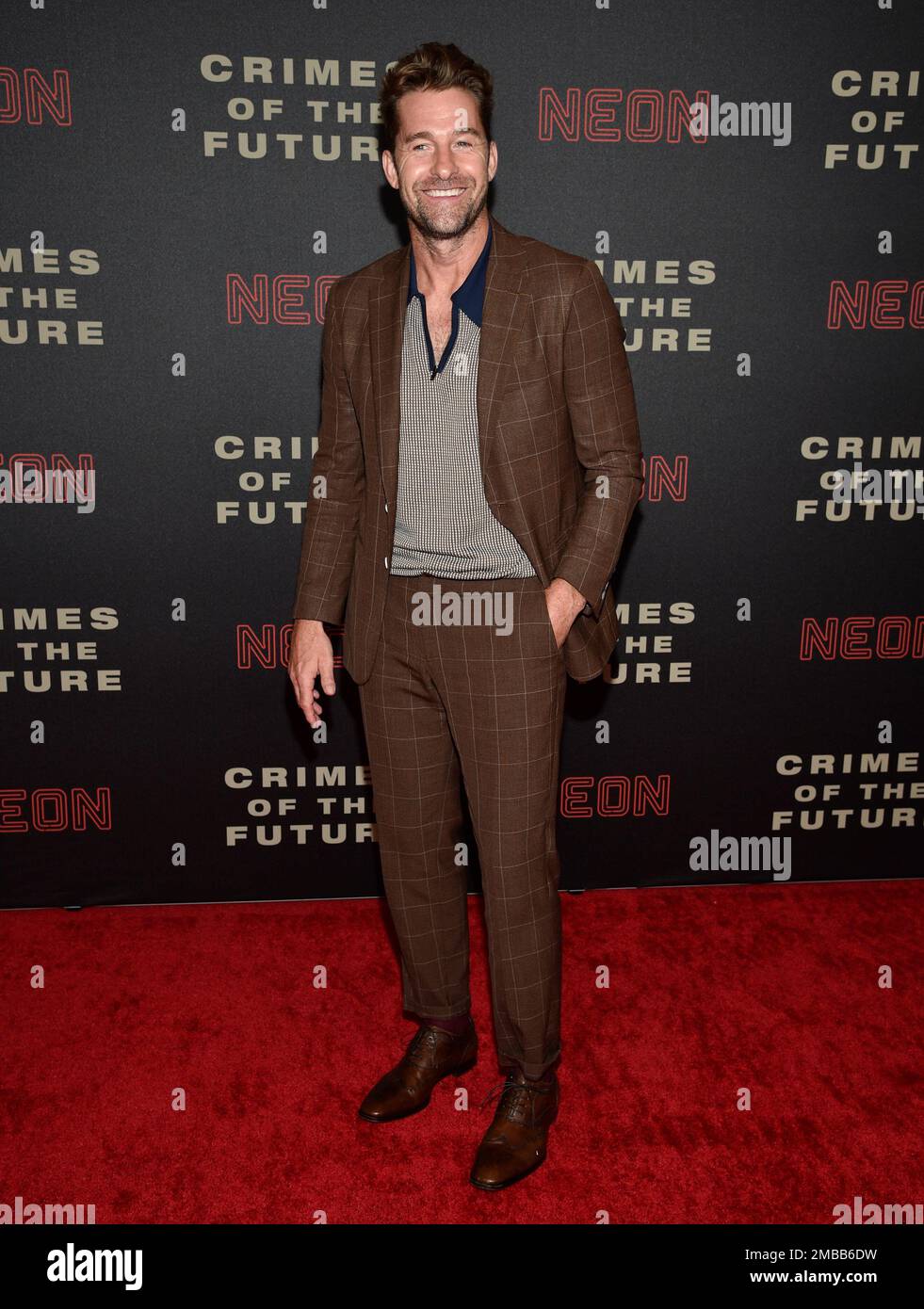 Scott Speedman attends the "Crimes of the Future" premiere at the ...