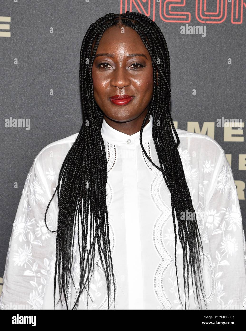 Ellie Foumbi attends the "Crimes of the Future" premiere at the Walter ...