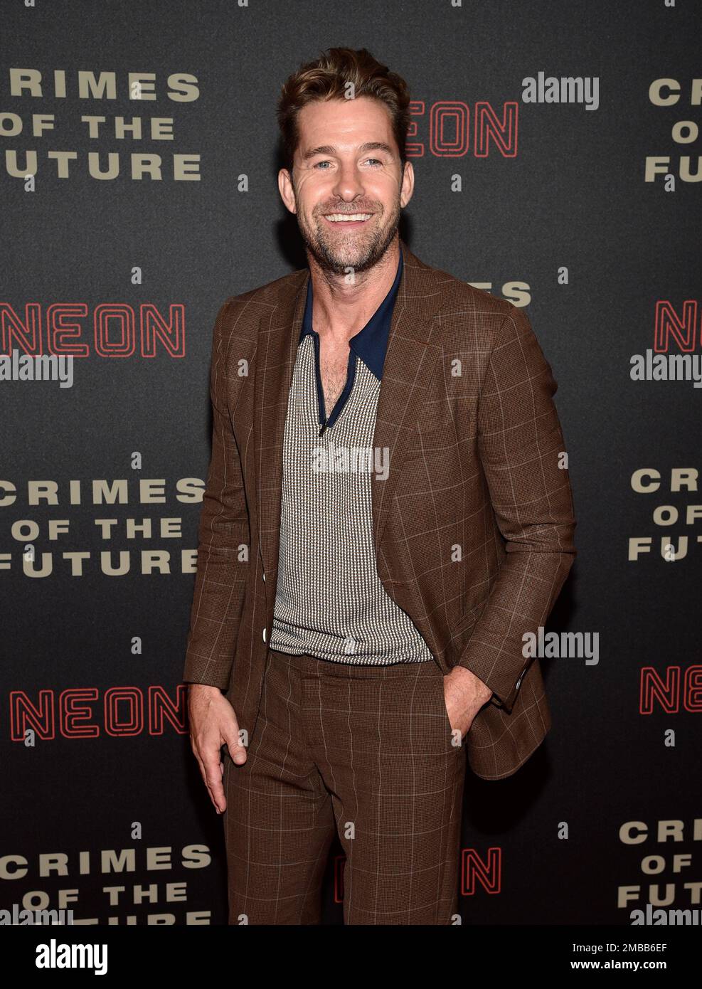 Scott Speedman attends the "Crimes of the Future" premiere at the ...