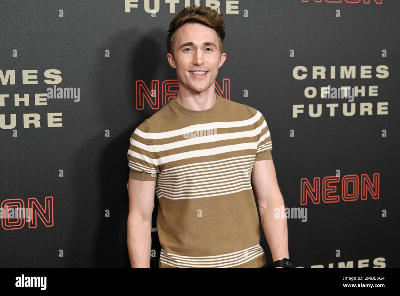 Ben Baur attends the "Crimes of the Future" premiere at the Walter ...