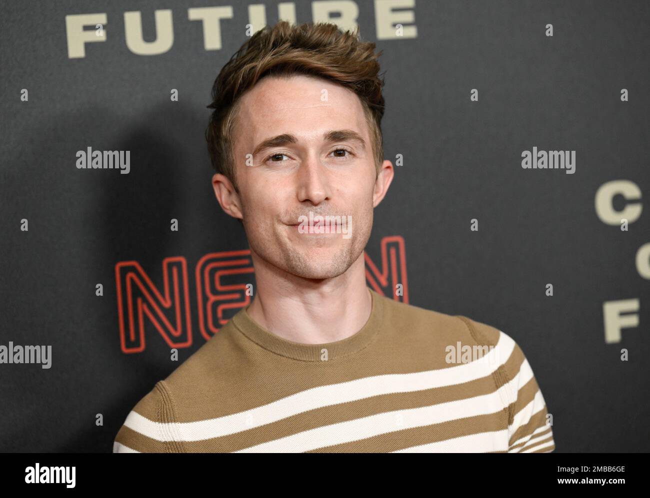 Ben Baur attends the "Crimes of the Future" premiere at the Walter ...