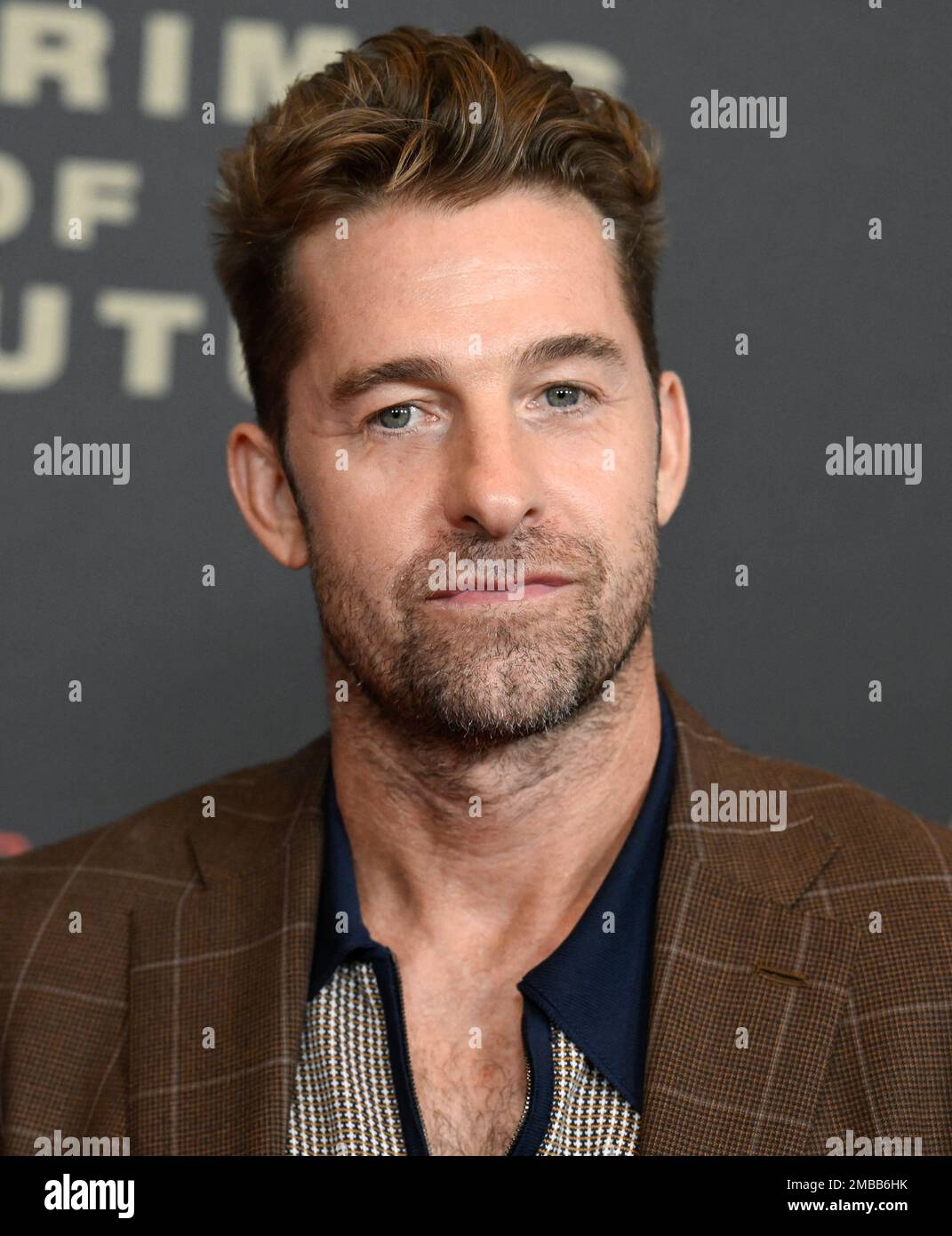 Scott Speedman attends the "Crimes of the Future" premiere at the ...