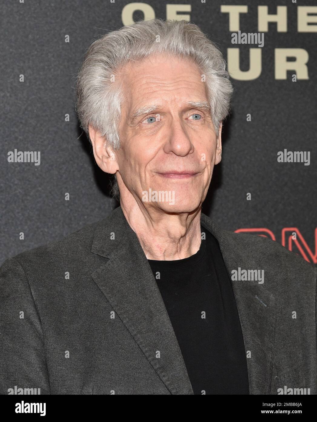David Cronenberg attends the "Crimes of the Future" premiere at the ...